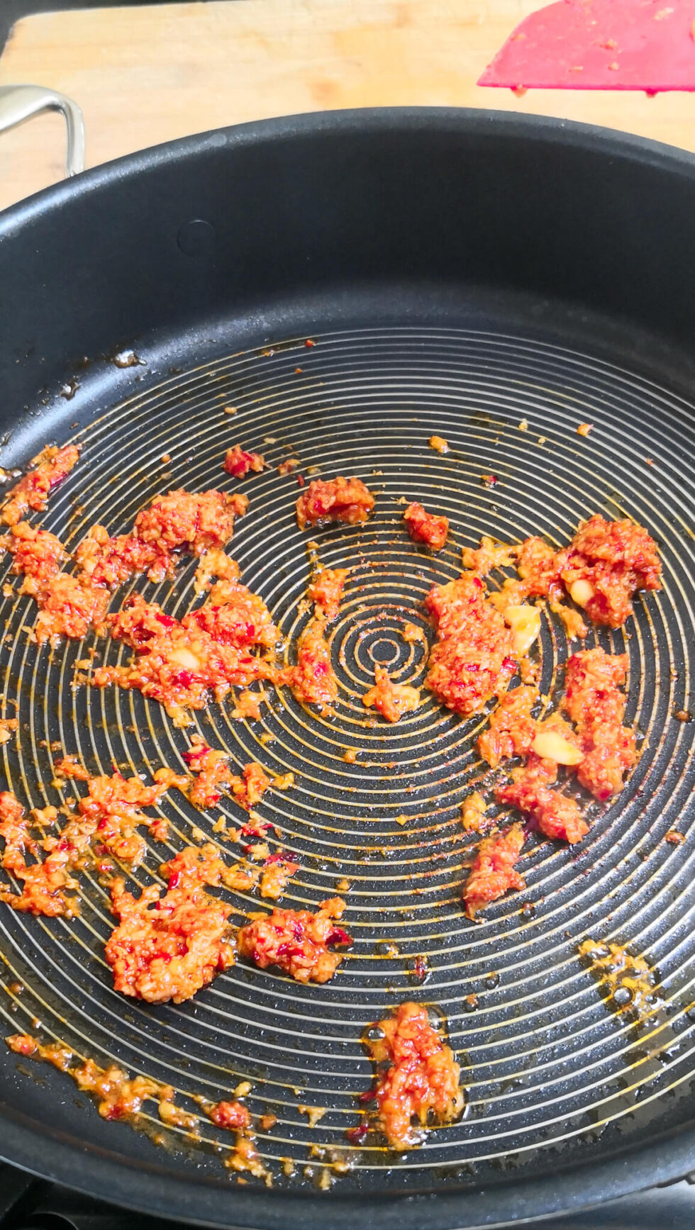 Spicy 'nduja fettucine with burrata - Dished by Kate Alexandra