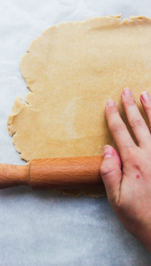 Peach, Almond and Coconut Galette - Dished by Kate
