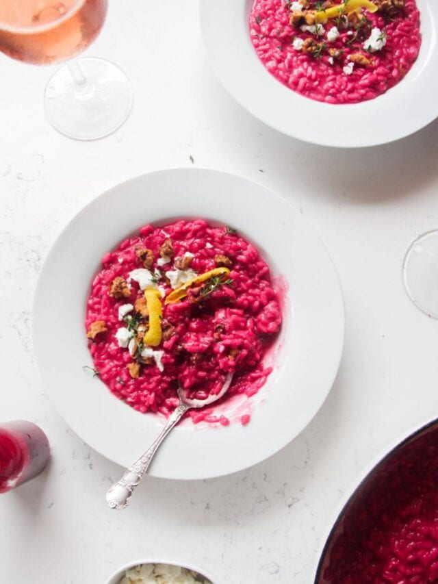 The Best Beetroot Risotto Recipe - Dished by Kate