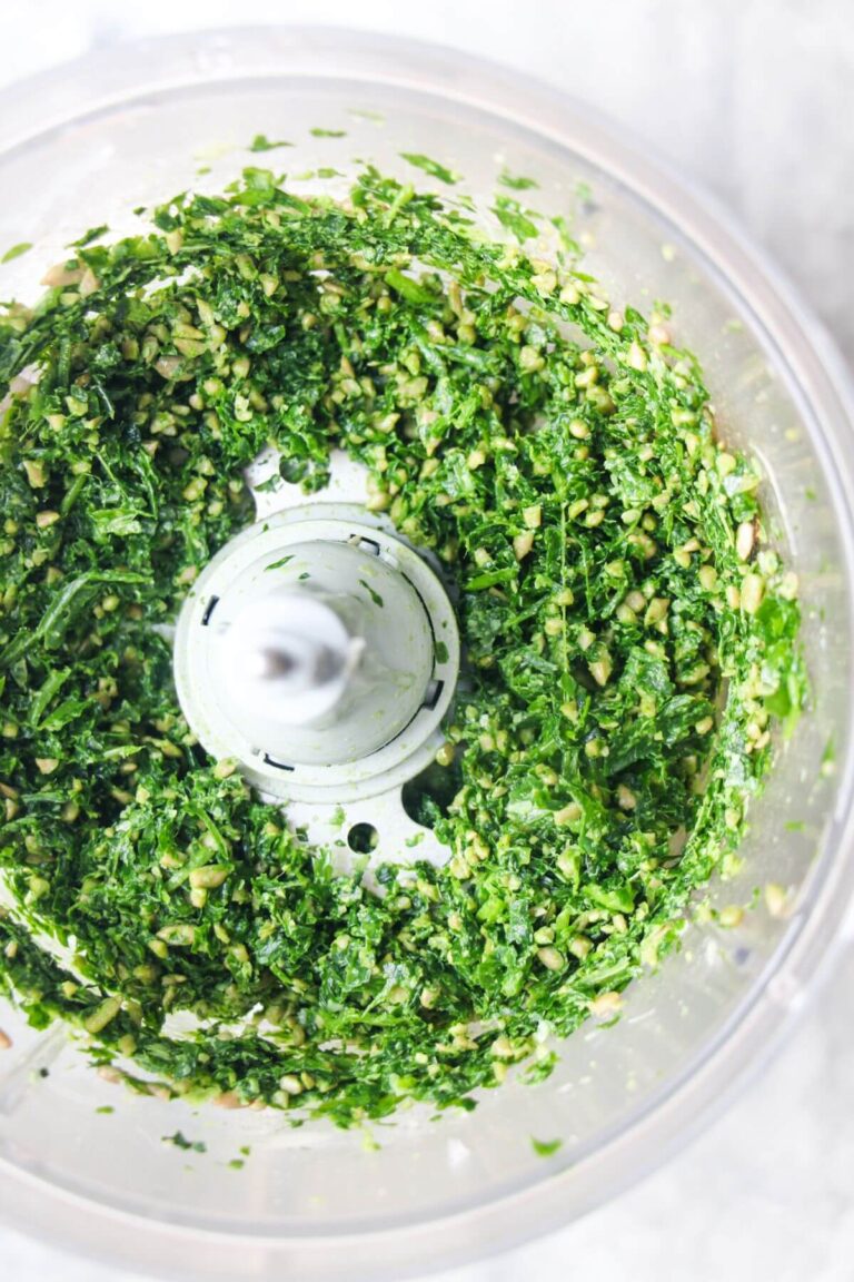 How to Make Wild Garlic Pesto (In 5 Minutes) - Dished by Kate