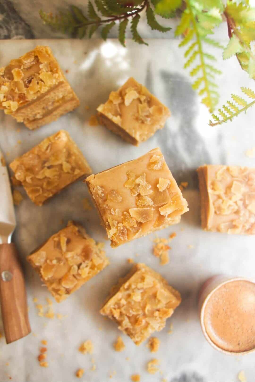 Super Easy Ginger Crunch - Dished by Kate