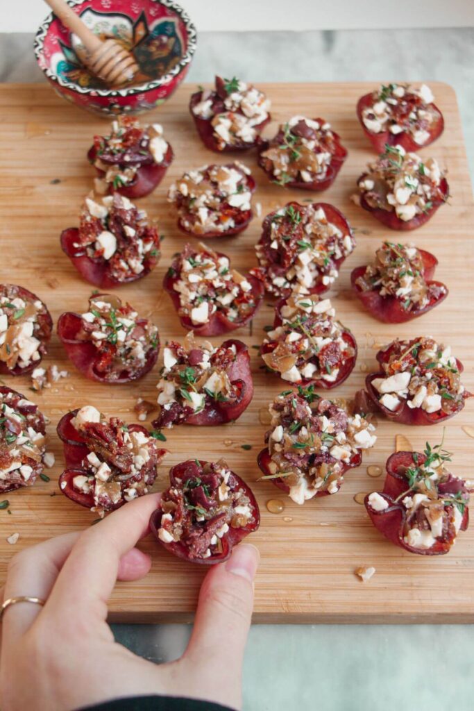Crispy Loaded Antipasti Salami Bites - Dished by Kate