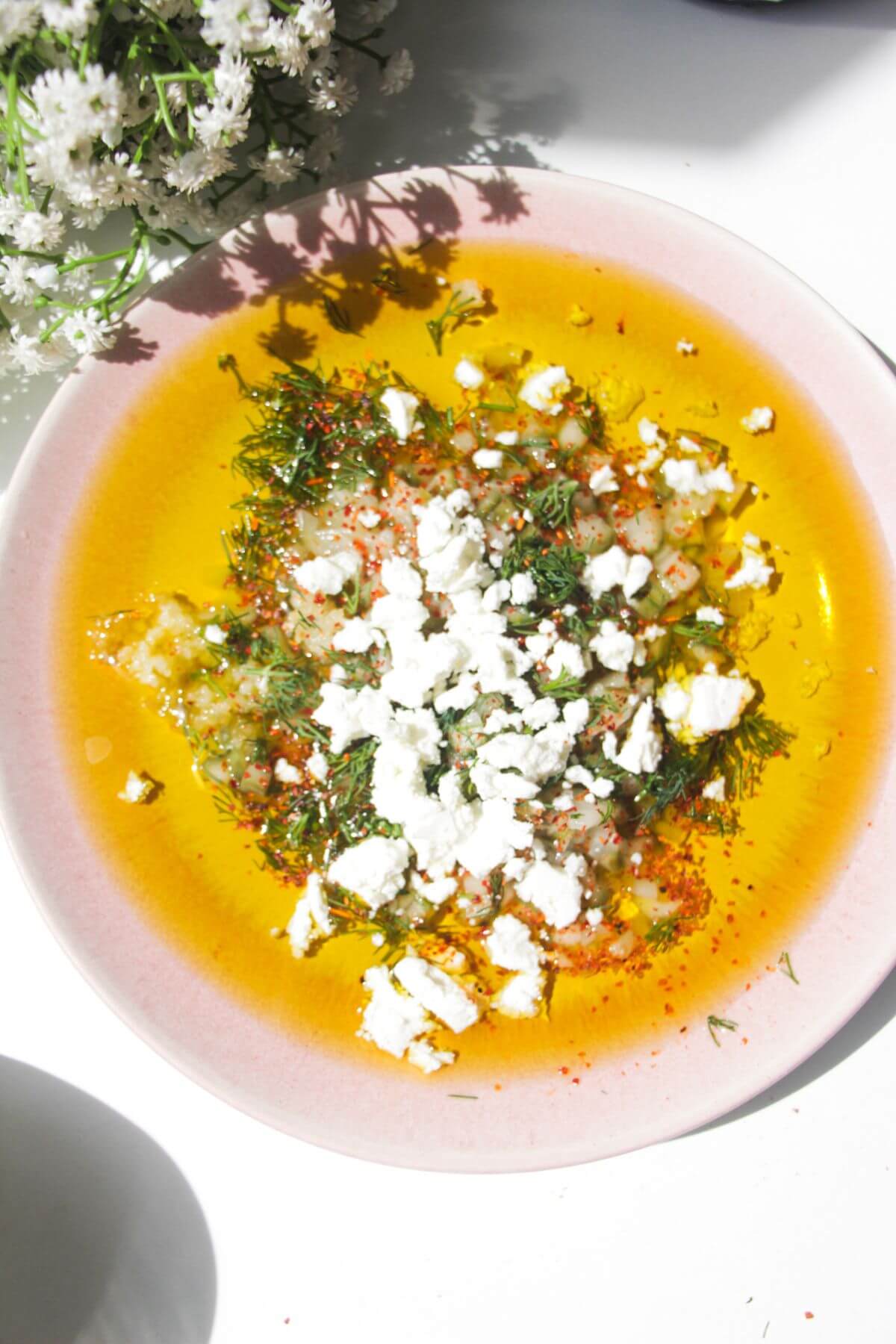 Dill Pickle Bread Dipping Oil - Dished by Kate