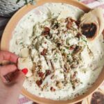Creamy Chicken Caesar Dip - Dished by Kate