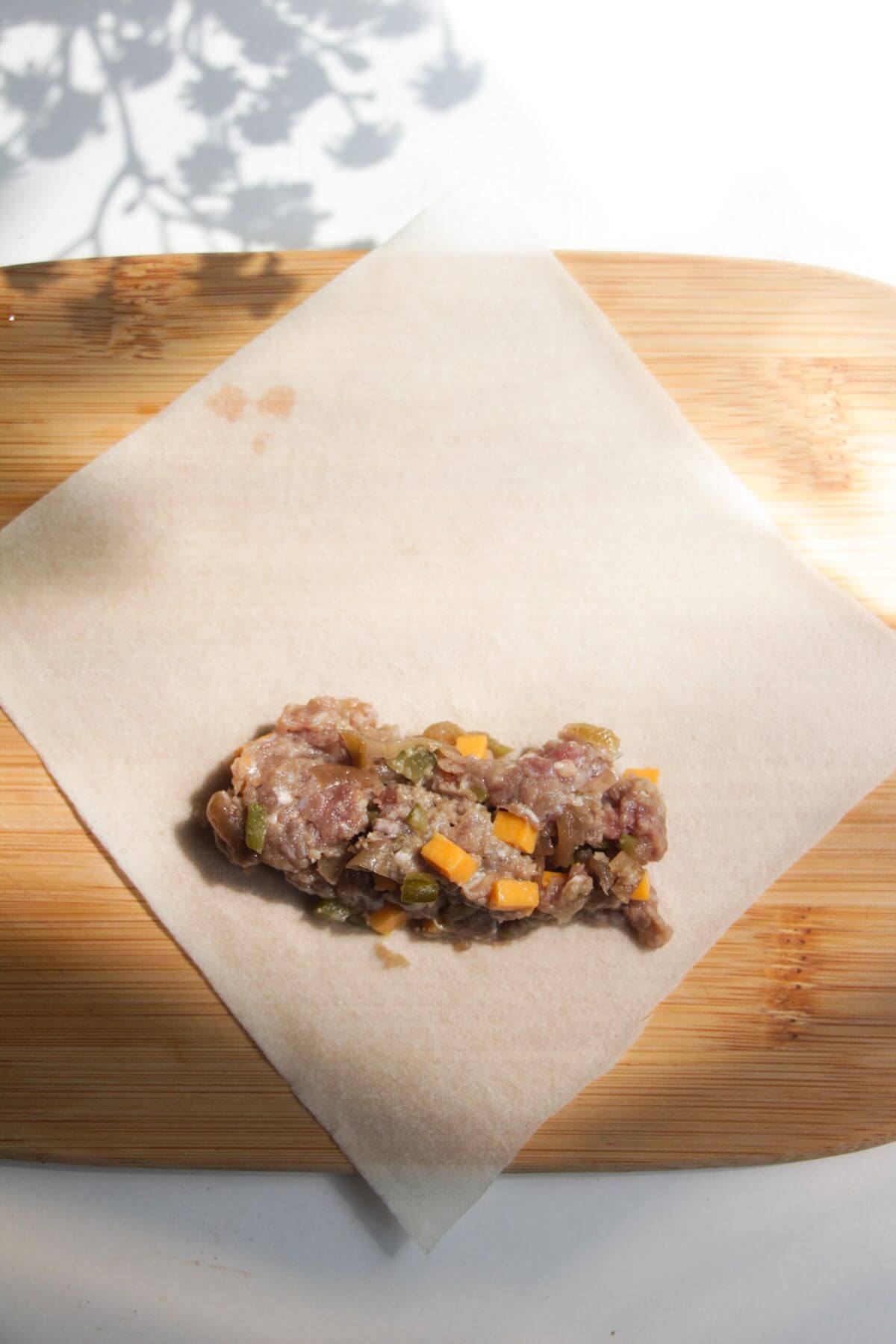 Crispy Cheeseburger Spring Rolls - Dished by Kate