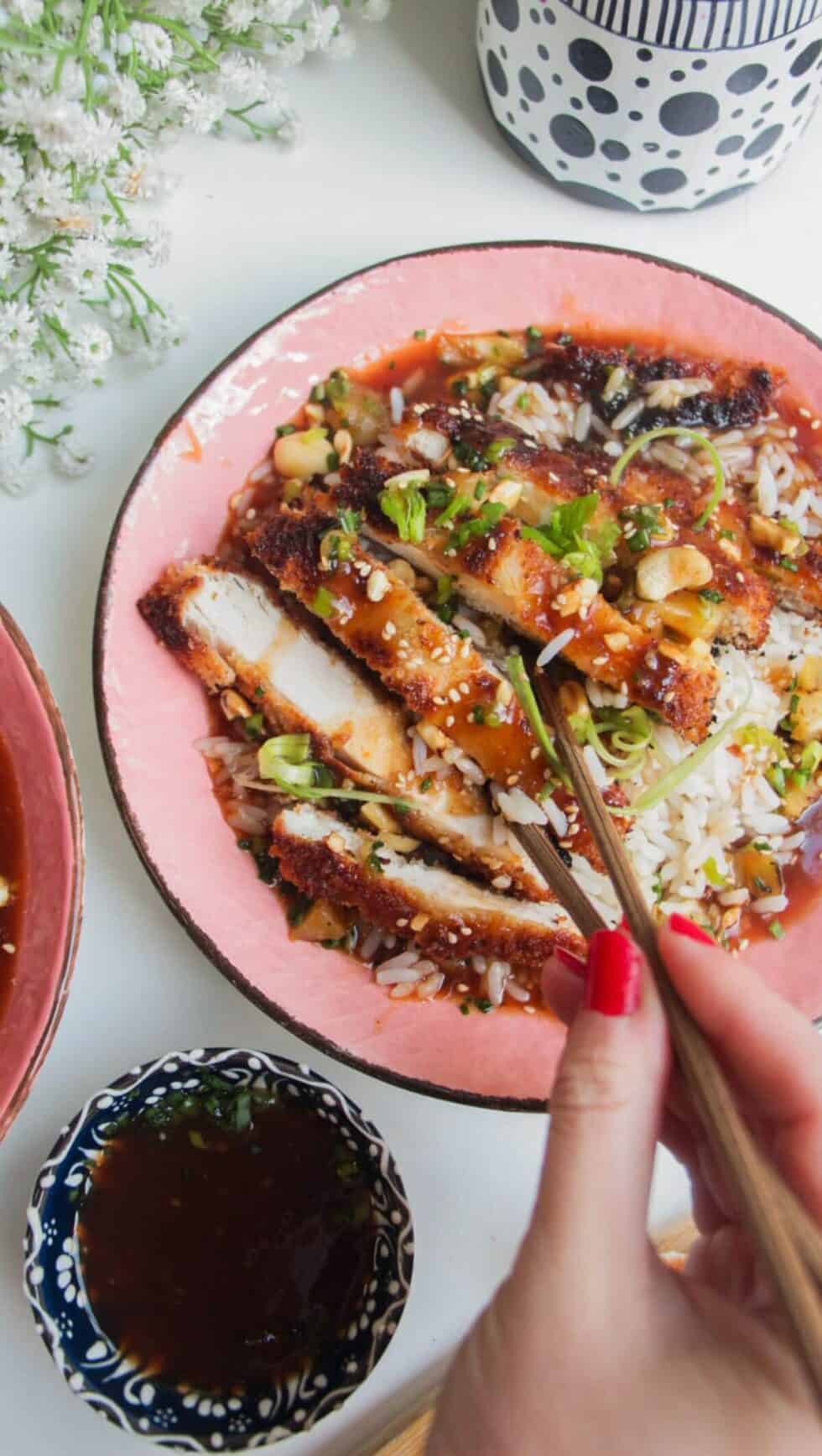 Crispy Chicken Katsu Curry - Dished by Kate