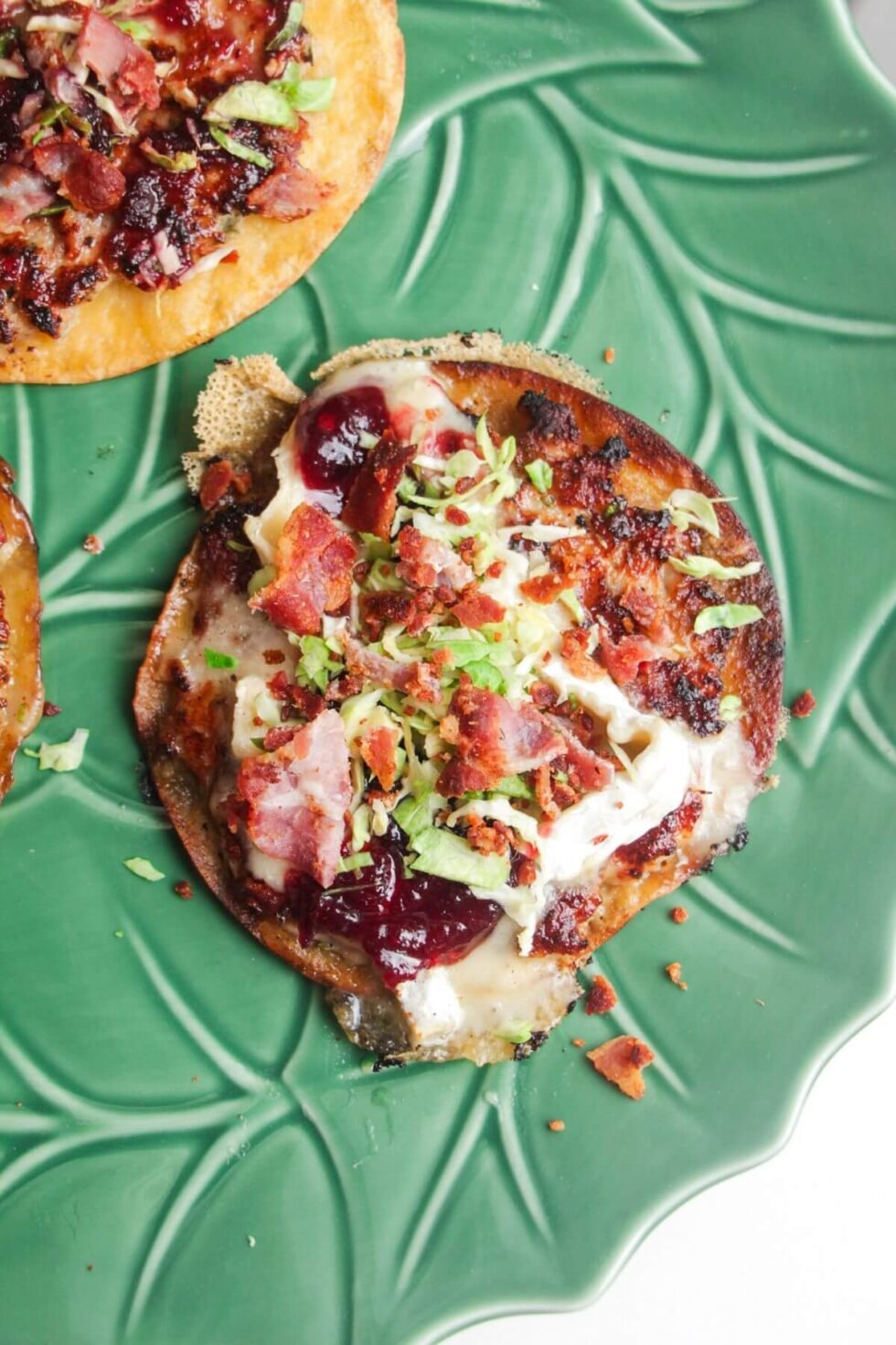Festive Smash Tacos with Bacon and Brie - Dished by Kate