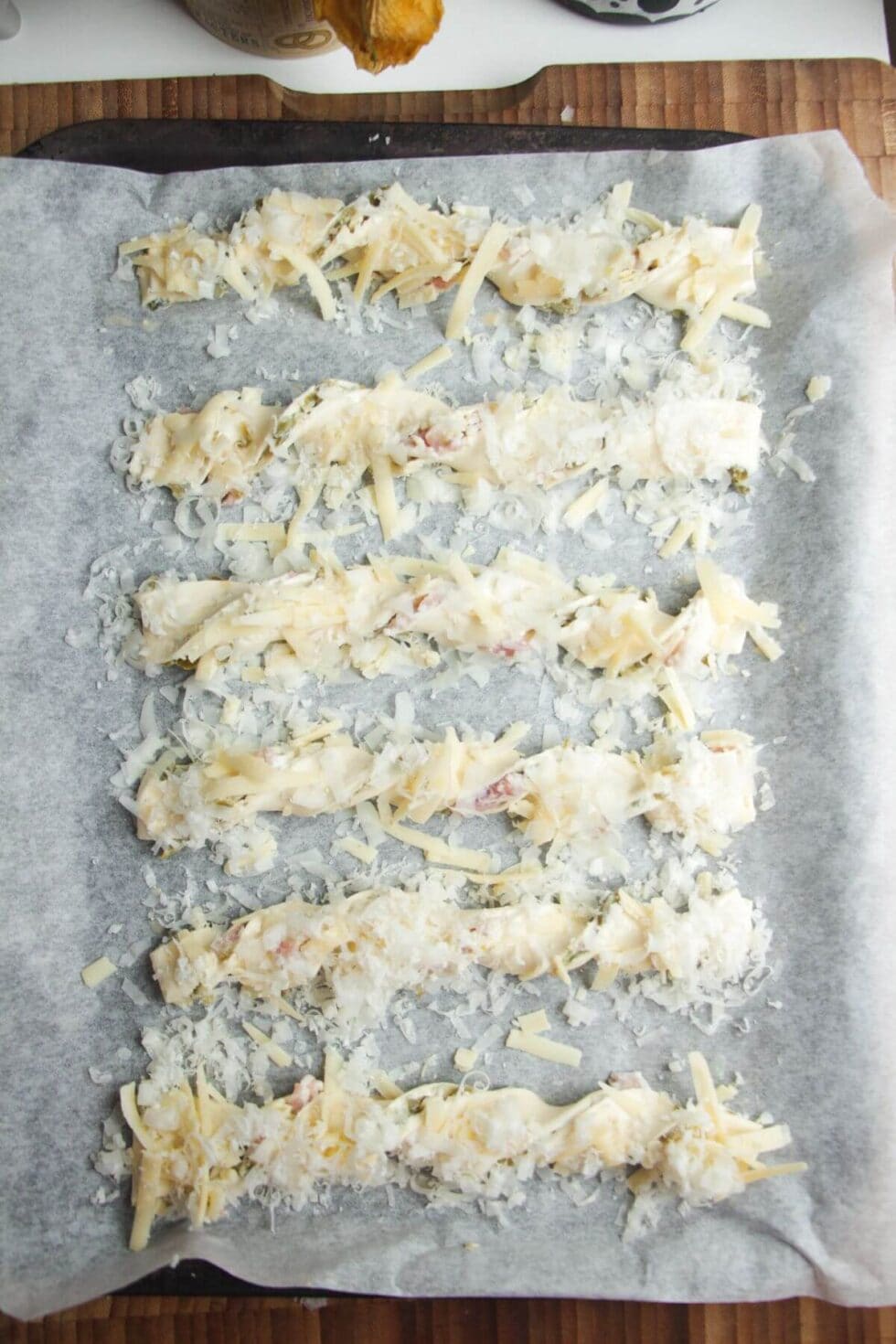 Cheesy Jalapeno Popper Puff Pastry Straws (Twists) - Dished by Kate